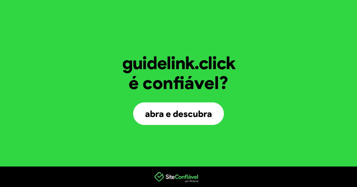 Guidelink.click é confiável? Guidelink é segura? | Site Confiável