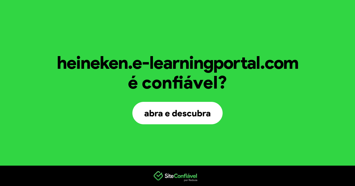 Heineken.e-learningportal.com é confiável? Heinekene-learningportal é ...