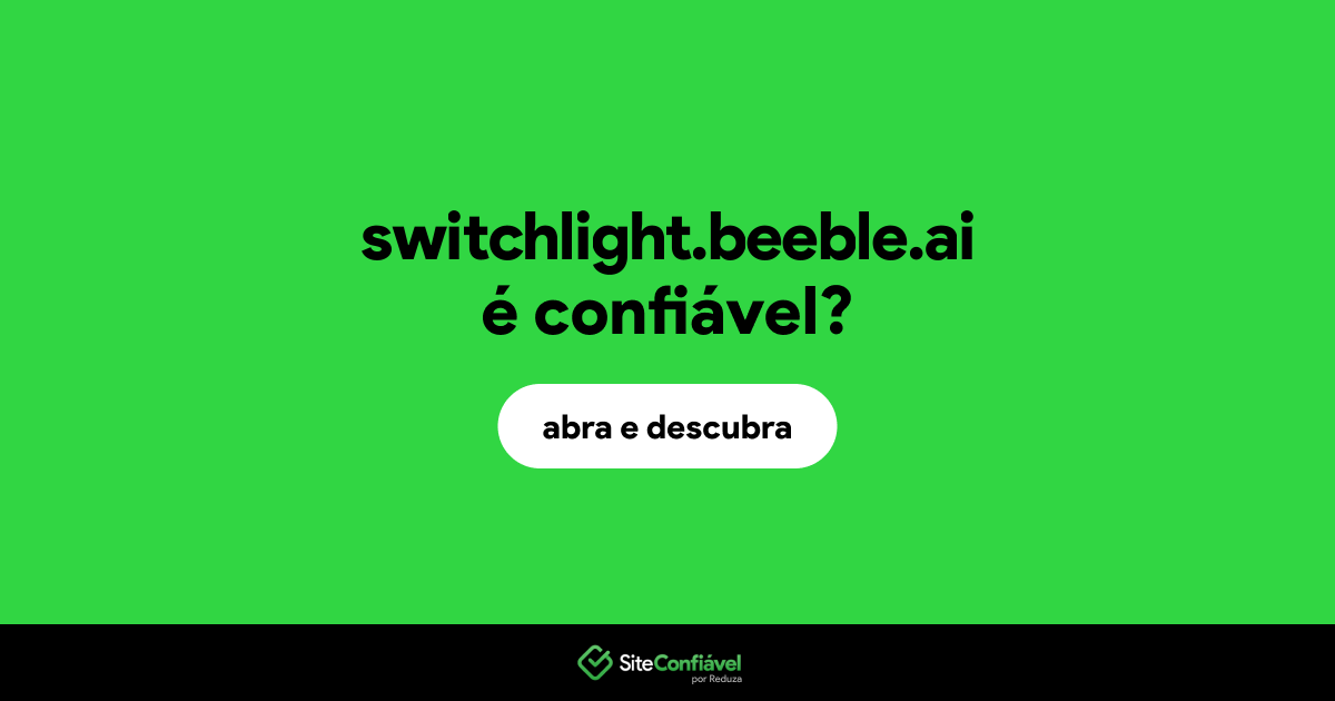 Switchlight.beeble.ai é confiável? Switchlightbeeble é segura? | Site ...